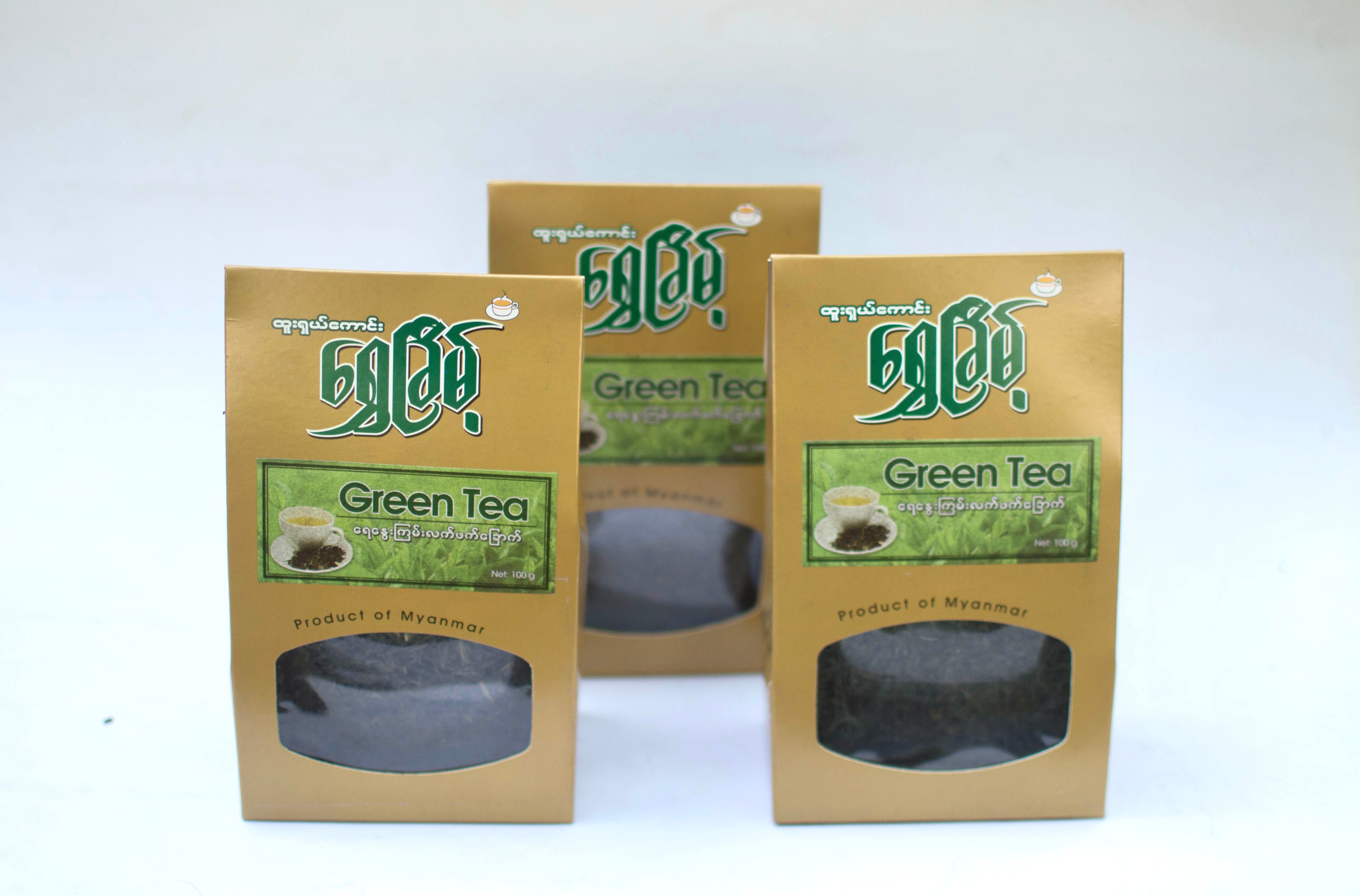 Green Tea (Green Tea အကြမ်းခြောက်) – Shwe Cheink